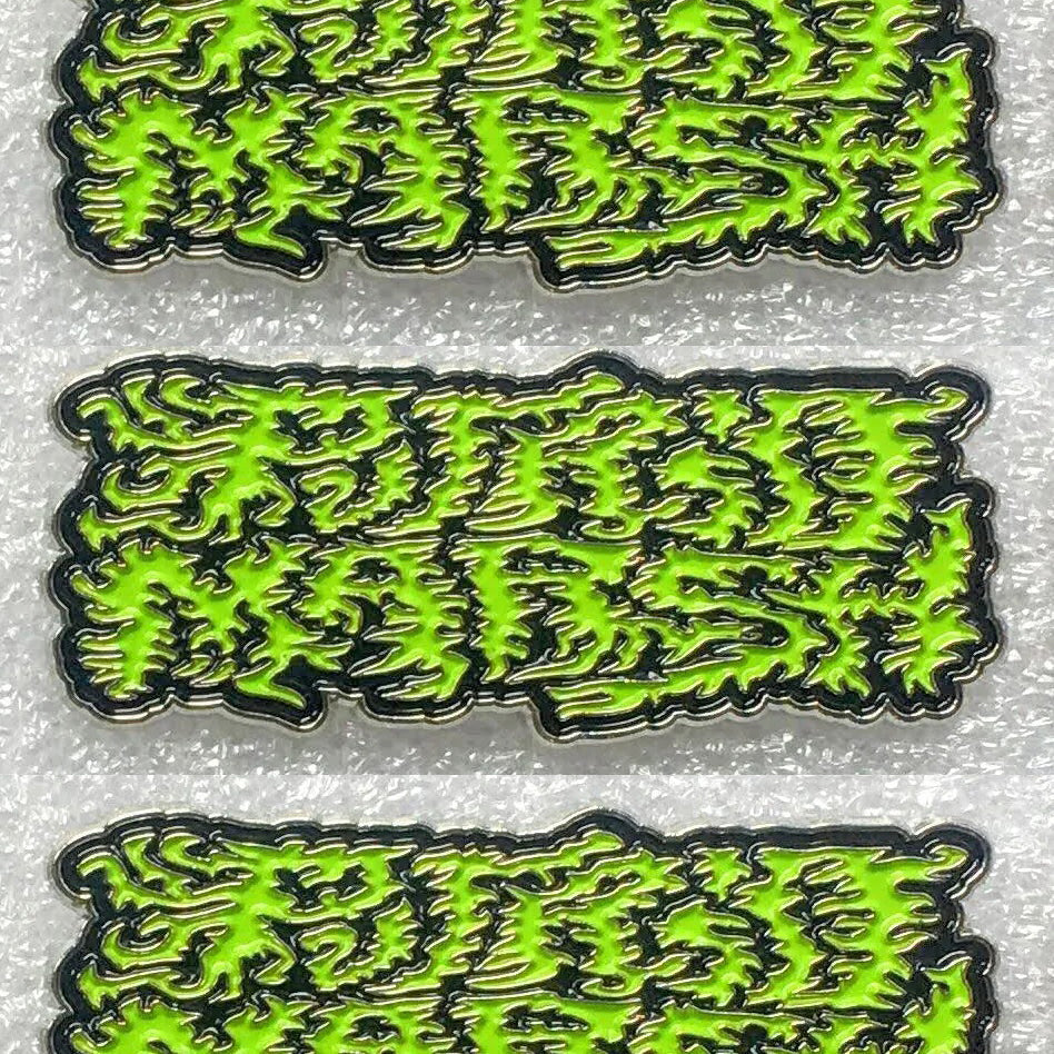 PUTRID MARSH (Green/Black) Logo Metal Enamel Pin – Crypt of the Wizard