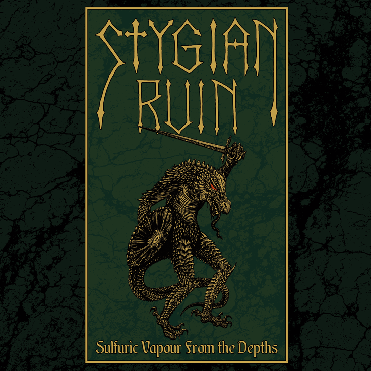 STYGIAN RUIN - SULFURIC VAPOUR FROM THE DEPTHS LP – Crypt of the Wizard