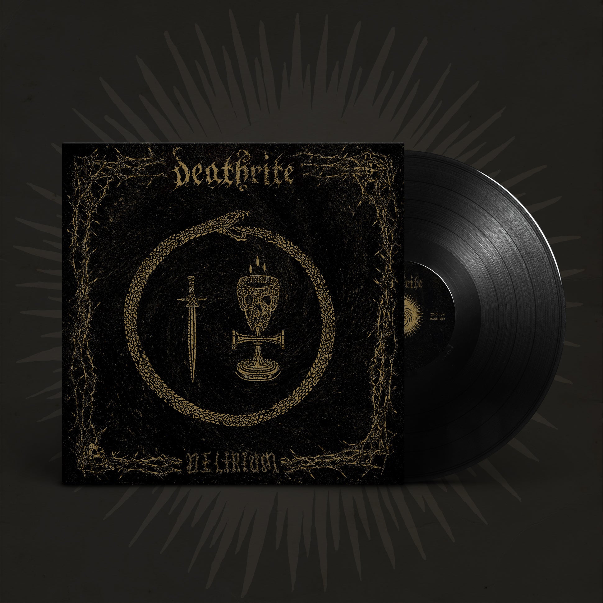 Deathrite – Delirium LP (Black Vinyl or CD) – Crypt of the Wizard
